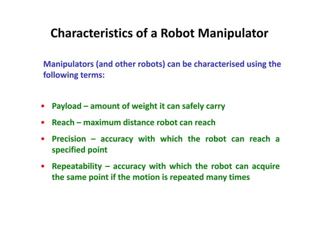 Robotics 4M Topic slides about types of robots | PPT