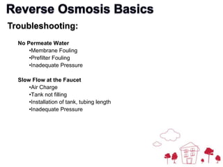 Reverse Osmosis System Basics | PPTX
