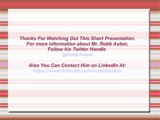 Robb Auber | PPT
