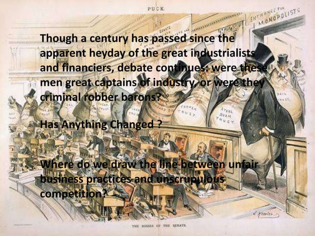 Robber baronspp presentation3 | PPTX