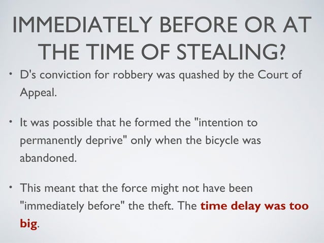 Robbery | PPT