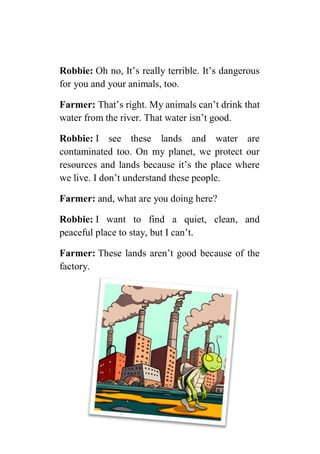 ROBBIE a friendly alien. (Starter level) | PDF