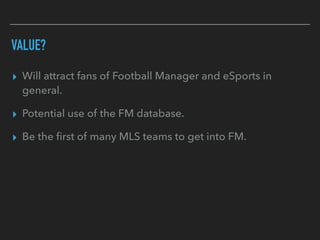 Football Manager Esports Project | PDF
