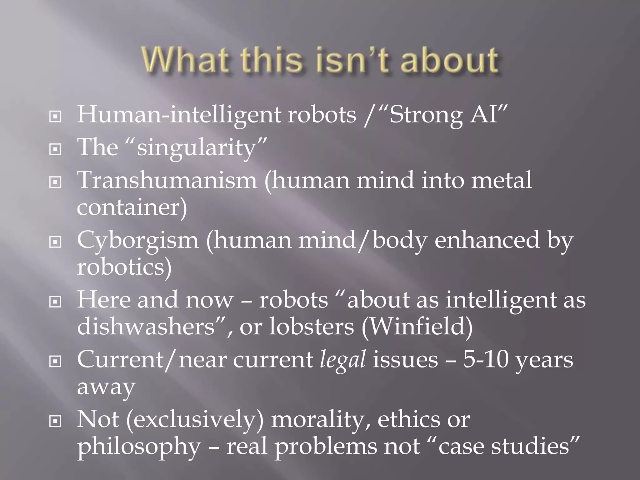 Robbie the robot goes (w)rong! | PPTX