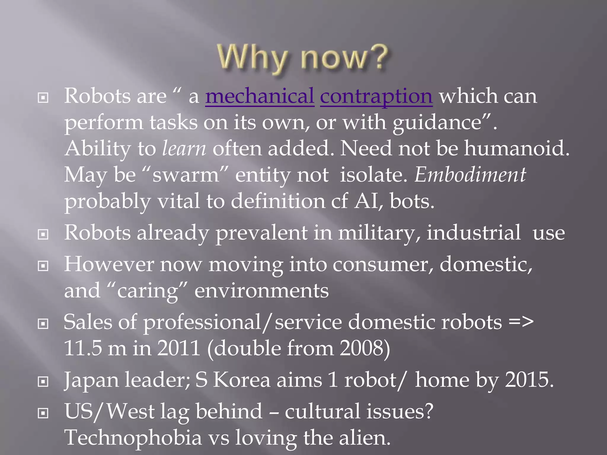 Robbie the robot goes (w)rong! | PPTX