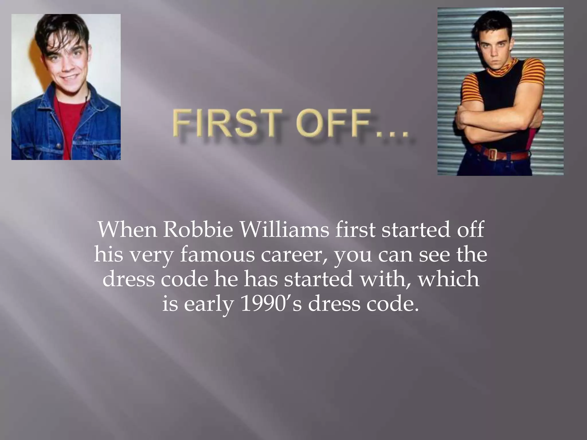 Robbie williams | PPT
