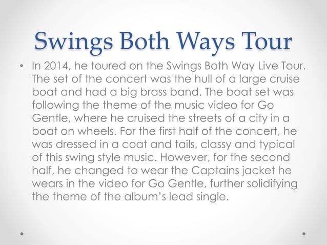 Robbie williams tour 2 | PPT