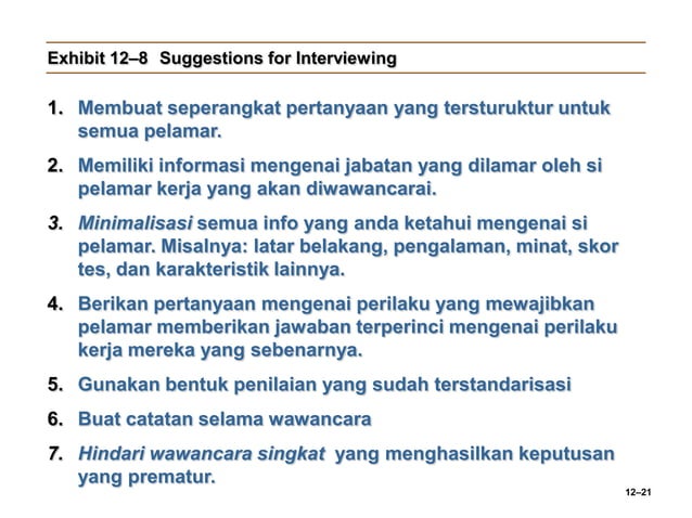 Robbins 10 _ Manajemen Sumber Daya Manusia | PPSX