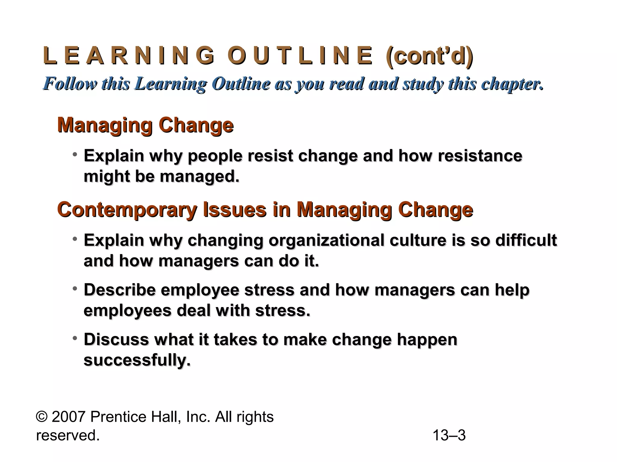 Robbins9 ppt13 | PPT