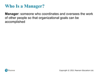 Chapter 1: Managers and You in the Workplace | PPTX