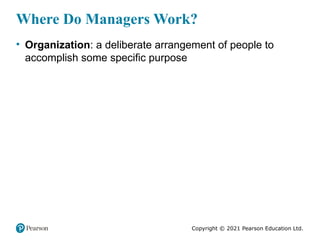 Chapter 1: Managers and You in the Workplace | PPTX