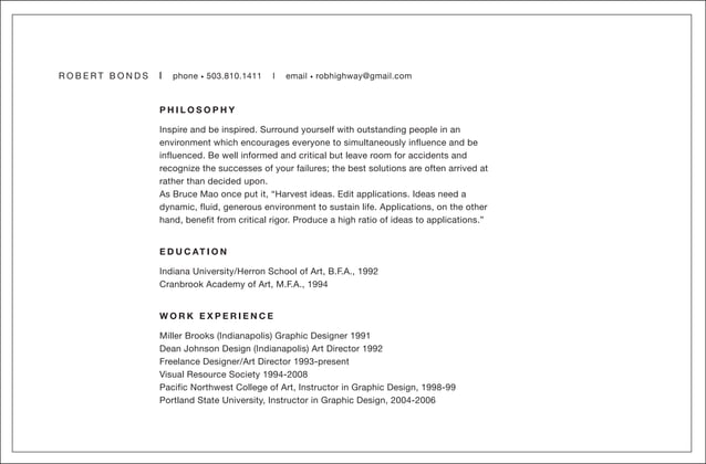 Rob Bonds Portfolio | PDF