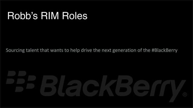 Robbs Open Roles | PPT