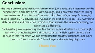 Rob Burrow Leeds Marathon A Tribute to Courage and Resilience | PPT