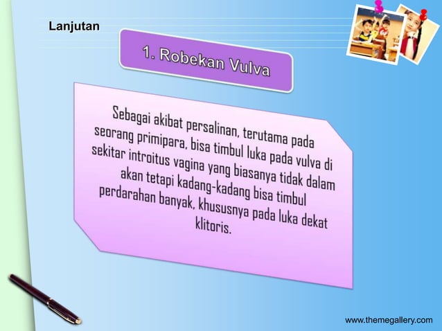 Robekan jalan lahir | PPTX