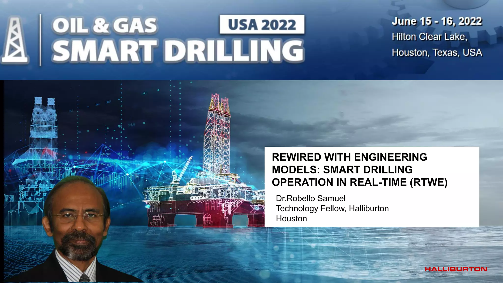 REWIRED WITH ENGINEERING MODELS: SMART DRILLING OPERATION IN REAL-TIME ...