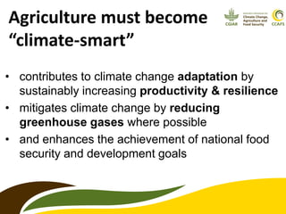 Climate-Smart villages | PPTX