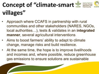 Climate-Smart villages | PPTX