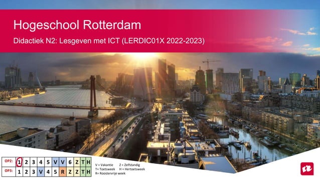 Didactiek N2: Lesgeven met ICT - Bijeenkomst 1 slides | PPT