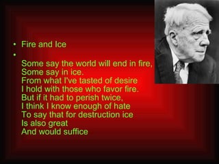 Robert Frost | PPT | Celebrity Deaths | Pop Culture