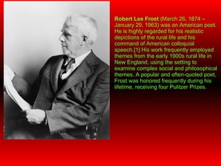 Robert Frost | PPT