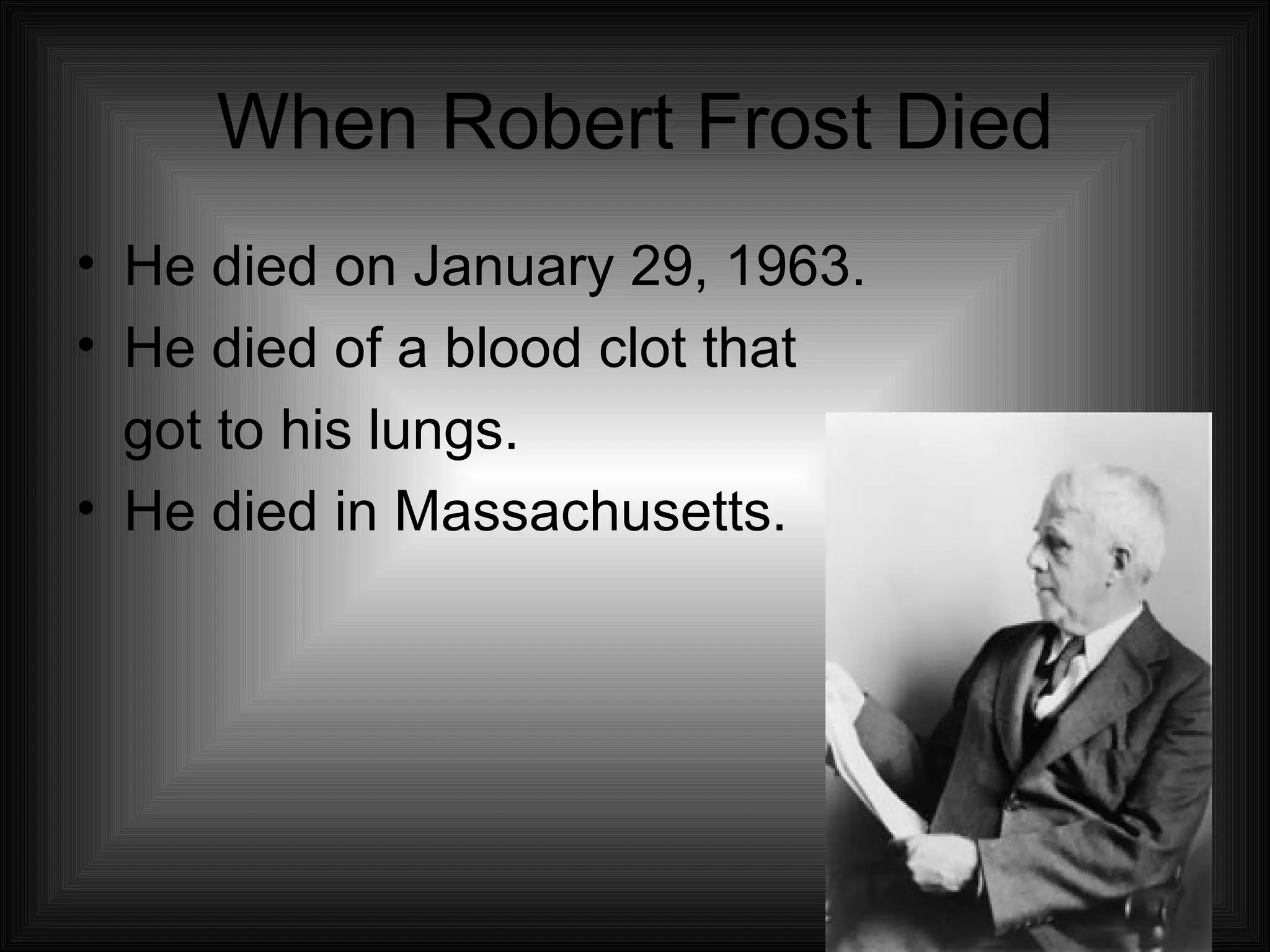 Robert Frost | PPT