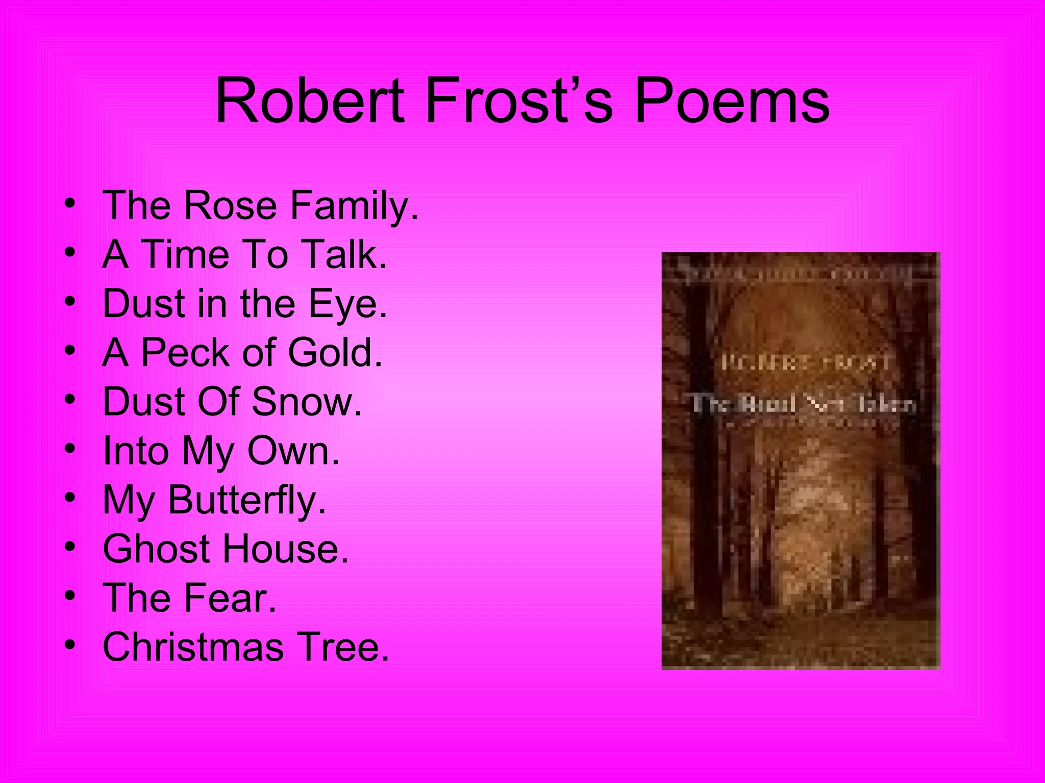 Robert Frost | PPT