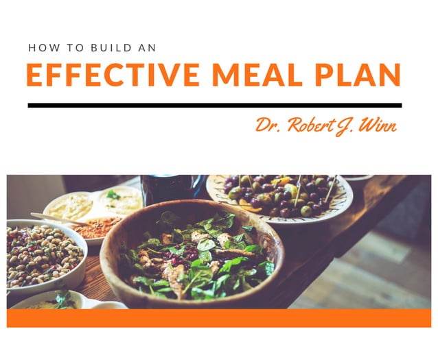 How to Build an Effective Meal Plan | PDF | Nutrition | Healthy Living