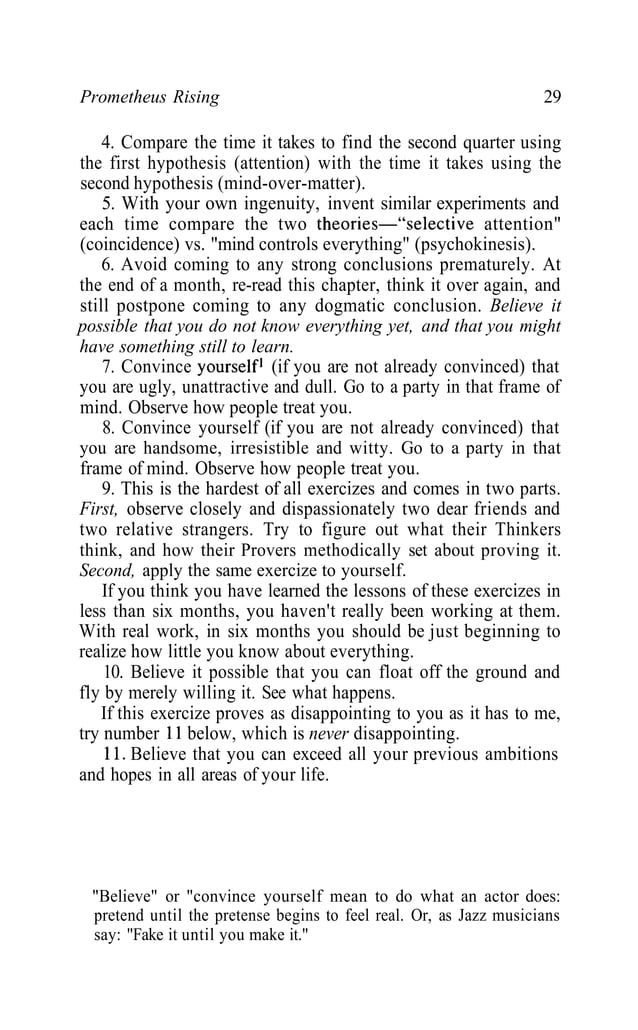 Prometheus Rising | PDF