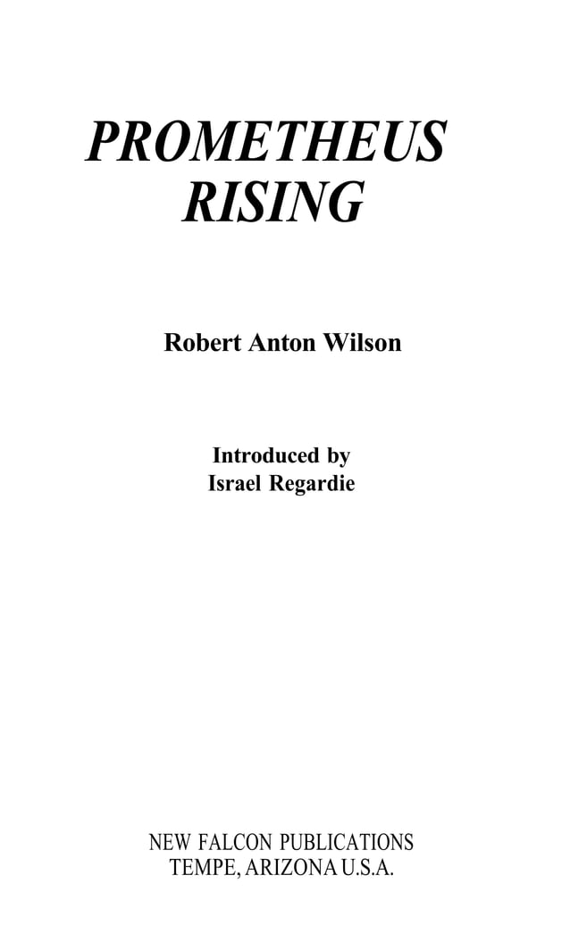 Prometheus Rising | PDF