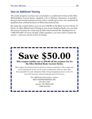 Silva Method Training