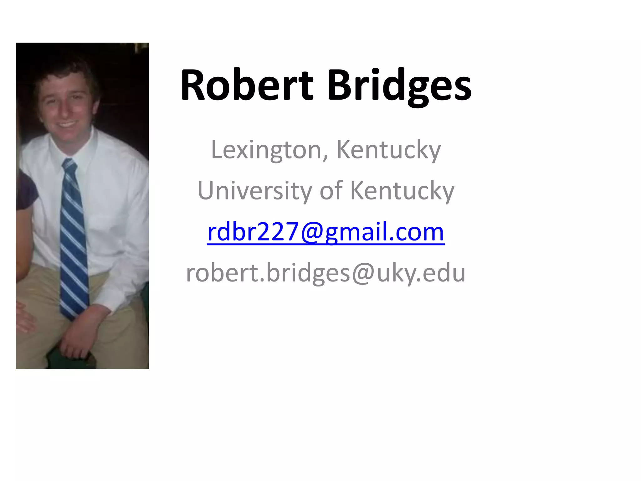Robert Bridges | PPTX