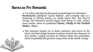 Robert Burns as Pre-romantic poet.pptx