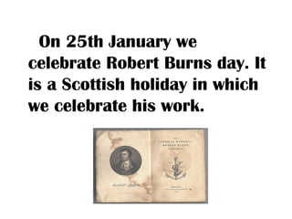 Robert burns day | PPT