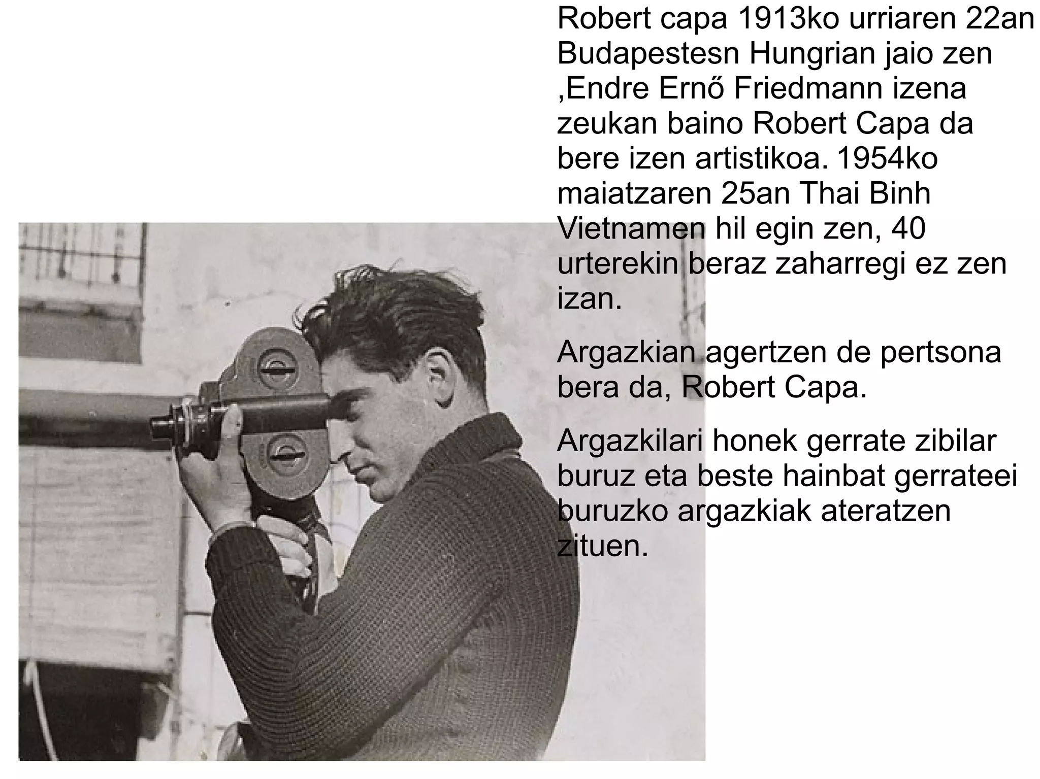 Robert capa | ODP