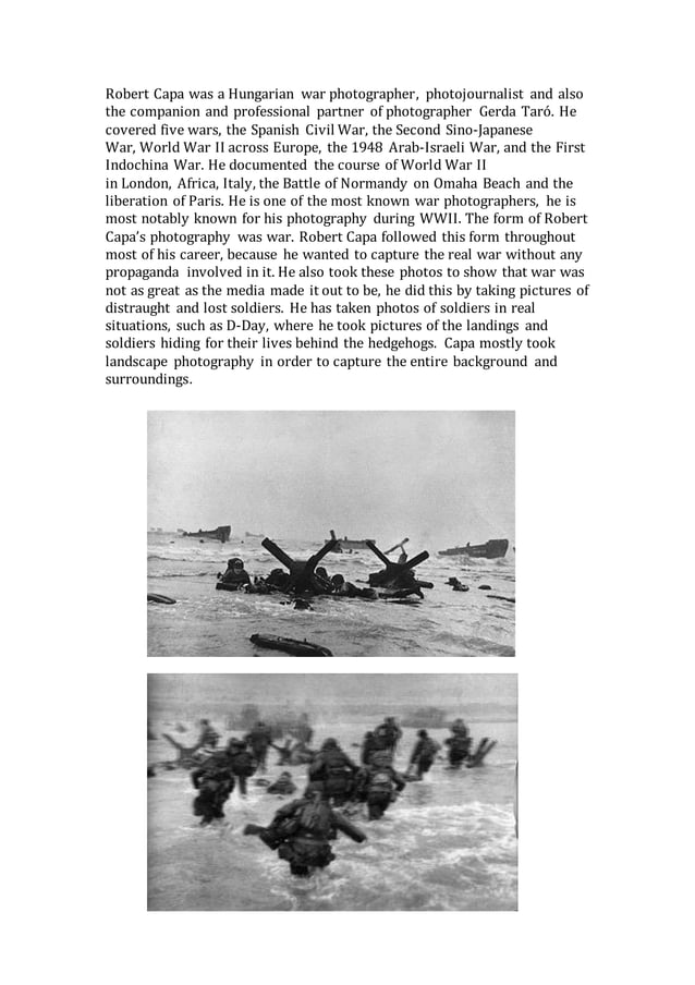 Robert capa | PDF