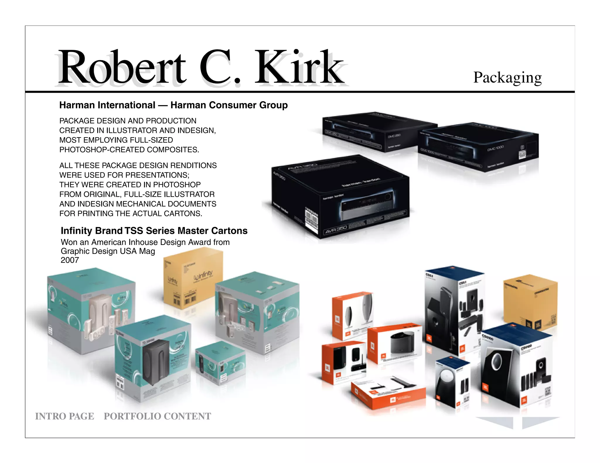 Robert C Kirk Portfolio | PDF