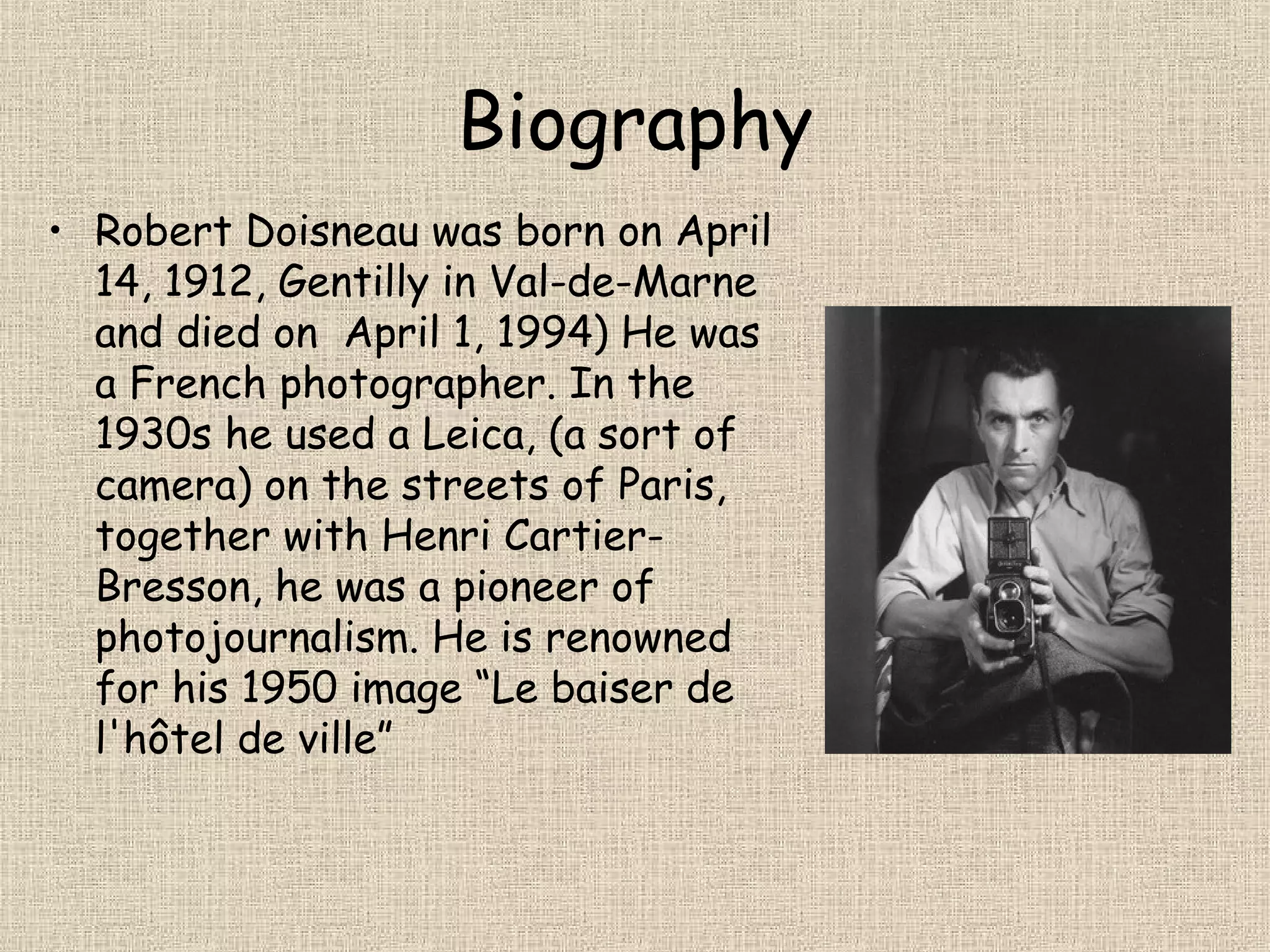Robert Doisneau | PPT