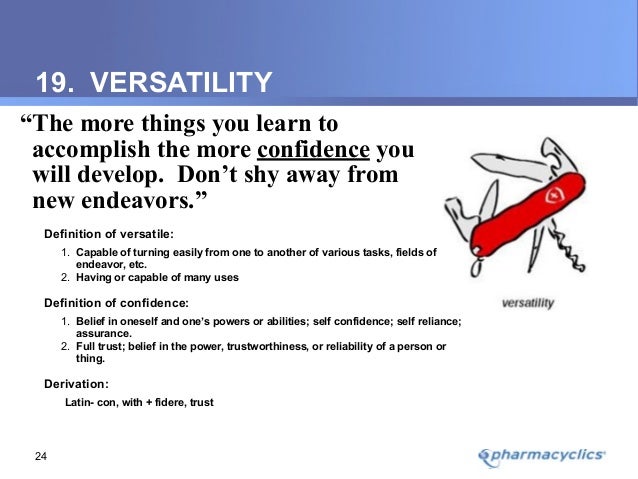 Things That Are Versatile