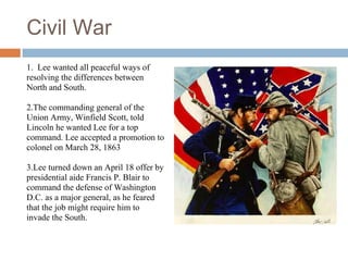 Robert E. Lee Powerpoint Presentation | PDF