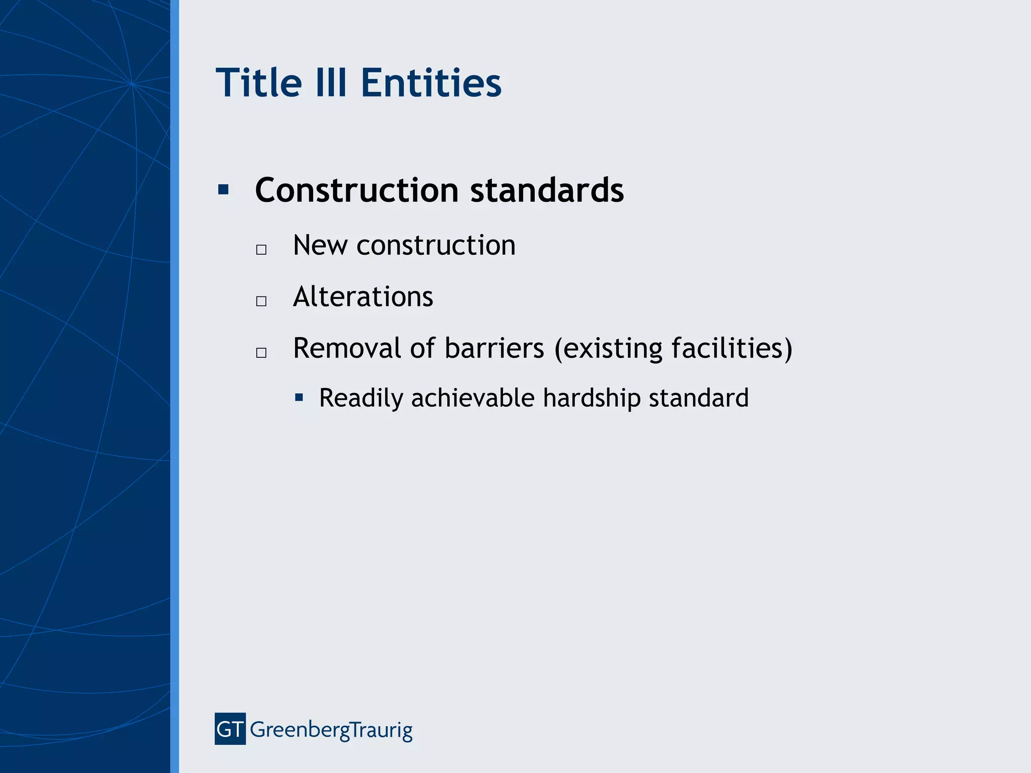 "Title II & Title III of the ADA" by Robert Finer- Adapted Aquatics ...
