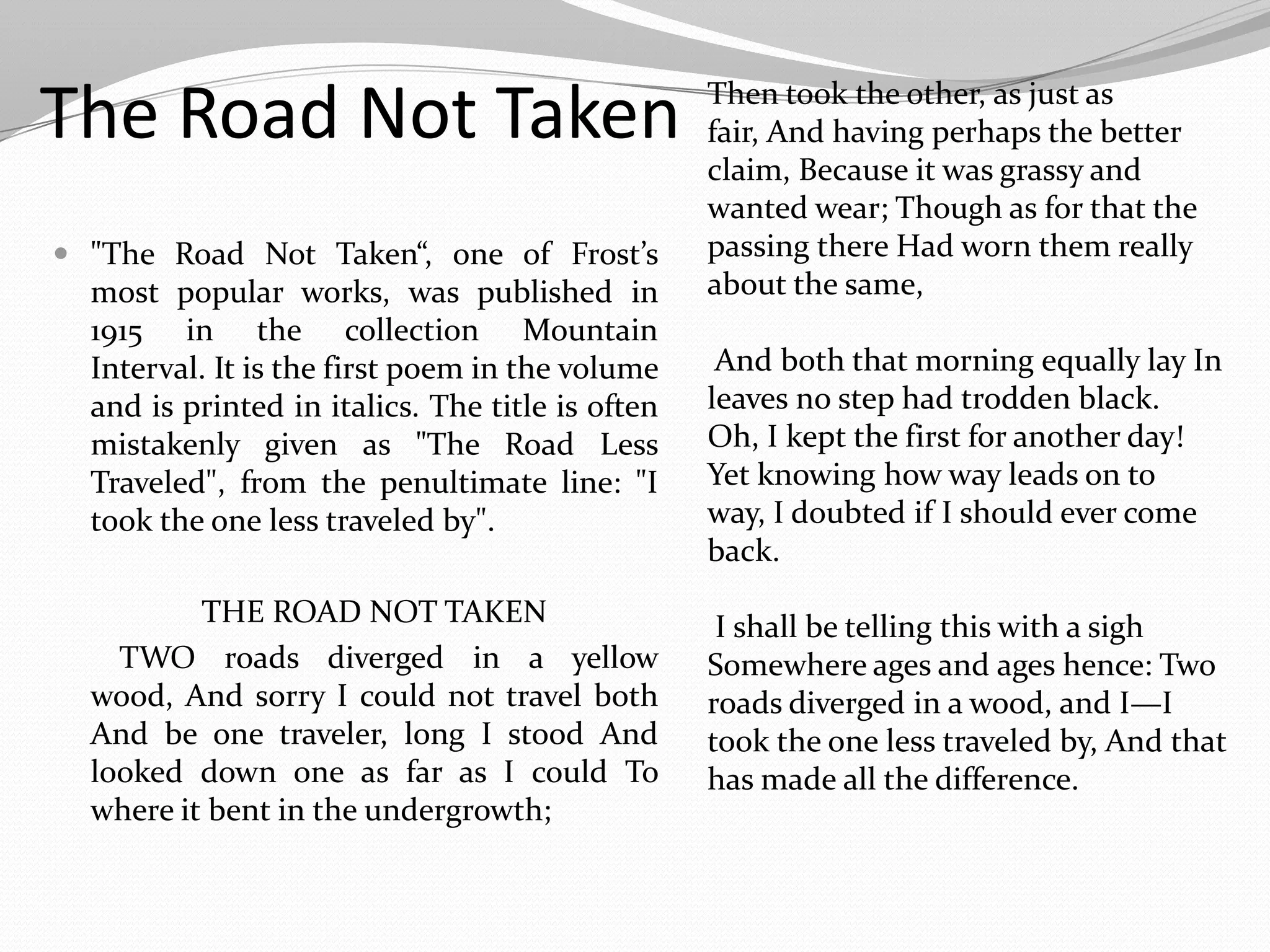 Robert frost.3 | PPTX