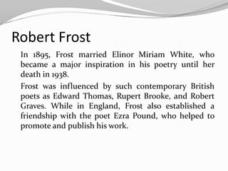 Robert frost.3 | PPTX