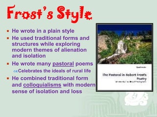 American Literature - Robert Frost | PPTX