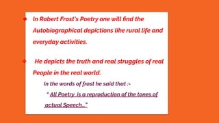 Robert Frost presentation | PDF