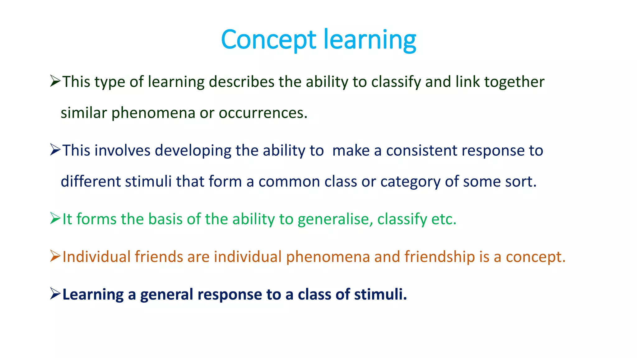 Robert Gagne’s Hierarchical Learning Theory | PPTX