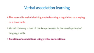 Robert Gagne’s Hierarchical Learning Theory | PPTX