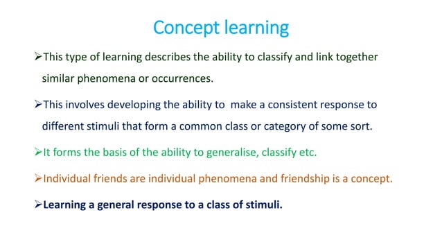 Robert Gagne’s Hierarchical Learning Theory | PPTX