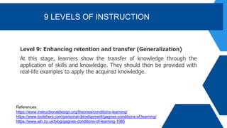 ROBERT GAGNE'S CONDITIONS OF LEARNING.pptx
