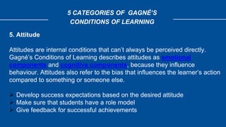 ROBERT GAGNE'S CONDITIONS OF LEARNING.pptx